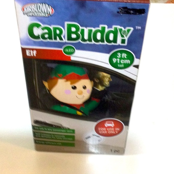 Holiday | New Car Buddy Inflatable Elf Kids Love Seeing It In The Car ...